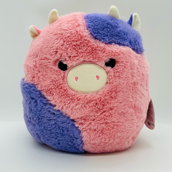 Toys | Squishmallow 12 Fuzzy Pattie Cow Jazwares | Poshmark